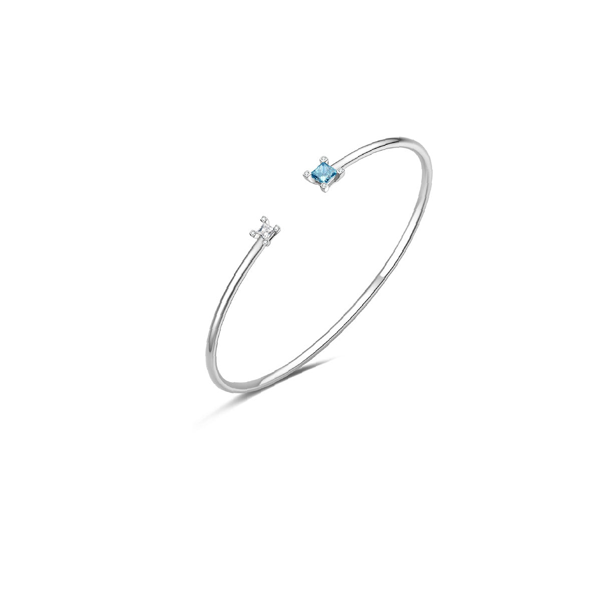 Gemini Bangle Lagoon Blue – Colormond